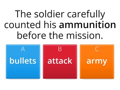 Replace Each Bold Word With A Synonym Quiz