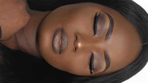 Neutral Makeup Look Dark Skin Saubhaya Makeup