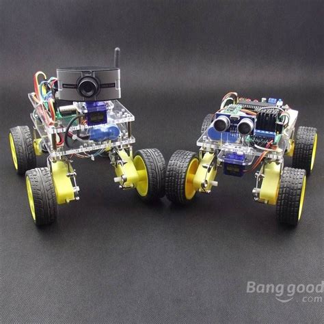 Tracking Obstacle Avoidance Suspension Smart Robot Acrylic Chassis Car Diy Kit Artofit