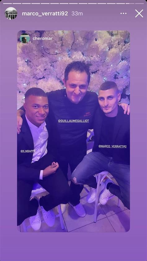 marco verratti and kylian mbappé in paris