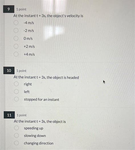 Solved An Object Has A Constant Acceleration Of A M S Chegg