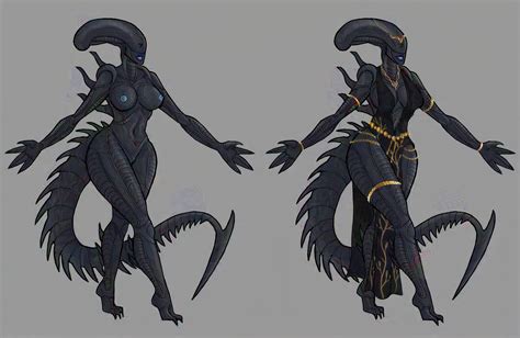 Xenomorph Human Hybrid Queen