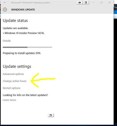 Change Active Hours For Windows Update In Windows Tutorials