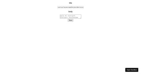 React Final Form Flash Codesandbox