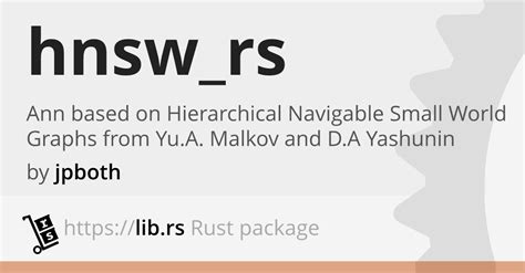 hnsw rs — rust implementation lib rs