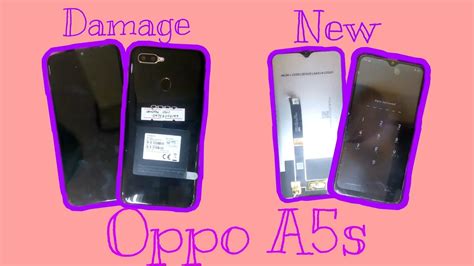 Oppo A5s Replace Lcd Set Youtube