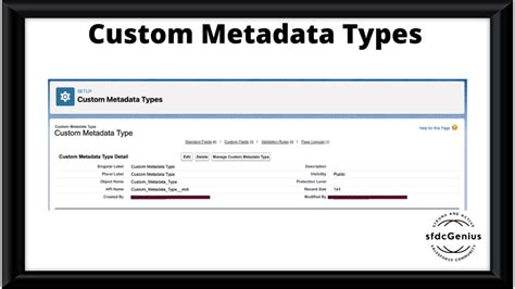 Difference Between Custom Settings And Custom Metadata Salesforce