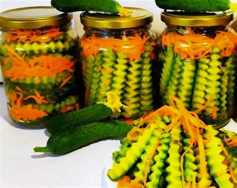 Корнишоны острые по-корейски заготовим на зиму