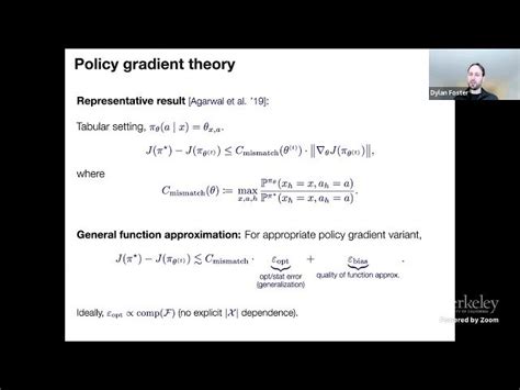 Free Video Reinforcement Learning Part I From Simons Institute Class Central