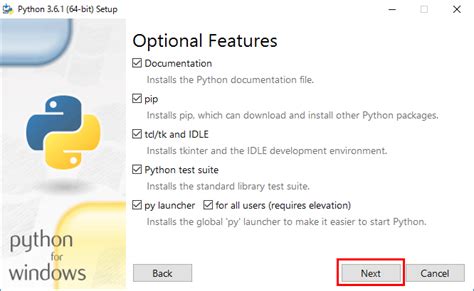 python3 を windows10 64bit版 へインストールして動作させる手順