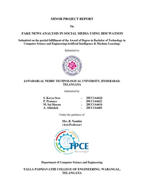 Fake News Analysis Pdf Machine Learning Python Programming Language