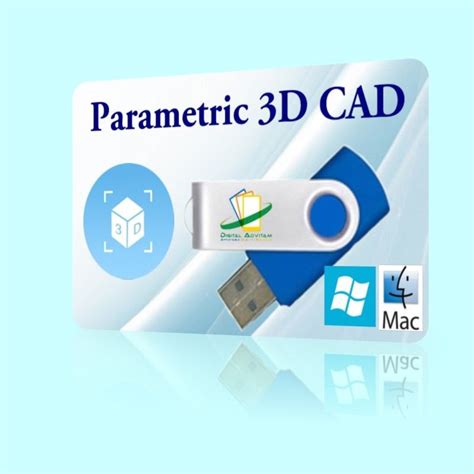 Professional Cad Software Parametric 2d 3d Cad Modeler Parts Windows Pc Mac Usb