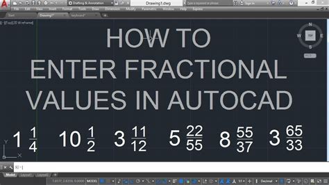 How To Enter Fractional Dimensions In Autocad Templates Sample Printables