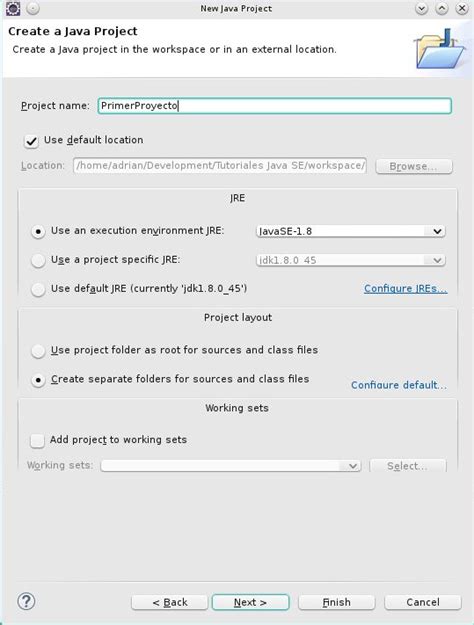 Tutoriales Java Se Tutorial 02 Desarrollo De Una Aplicación Java Con Eclipse