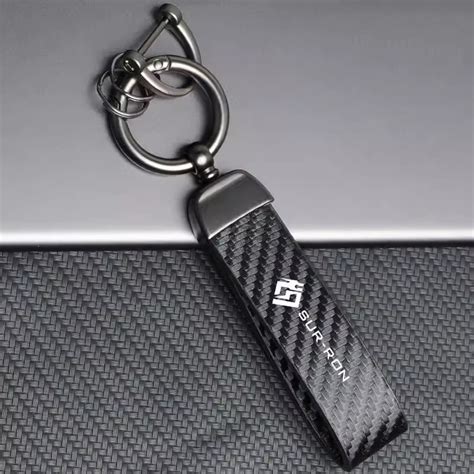 Surron Keychain Stylish Carbon Fiber Key Pendant Surronbike