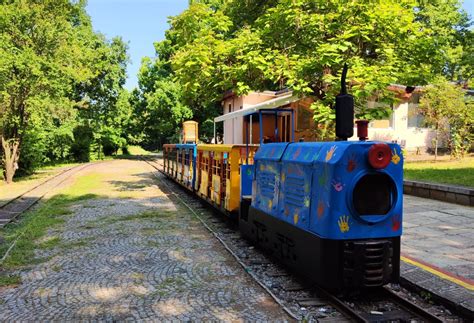Детска железница в парк „Простор“ Синя зона гр Кърджали