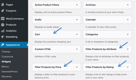 How To Disable Woocommerce Widgets One Click