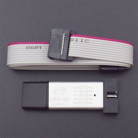 Mini Usbisp Usbasp Programmer Aluminum For 51 Single Rees52