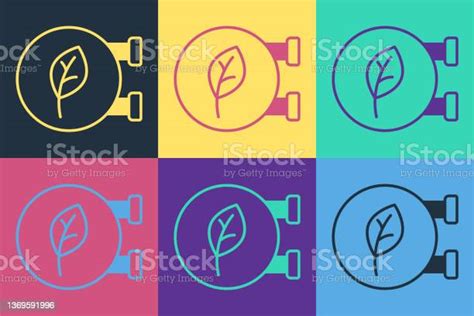 컬러 배경에 고립 된 팝 아트 에코 숍 아이콘 유기농 상점 이나 에코 제품 기호 벡터 Friendly Match에 대한 스톡 벡터 아트 및 기타 이미지 Friendly