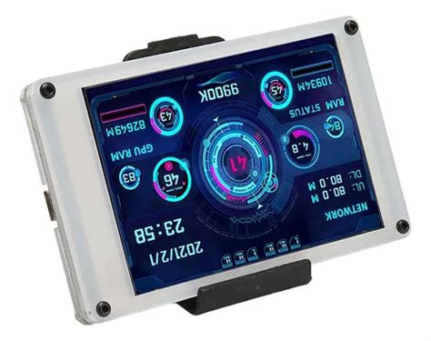 Computer Temp Monitor 35 Inch Ips Dimmable Theme Editor Mercadolivre
