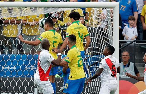 Mira Los Goles Del Perú Vs Brasil Por A Tercera Fecha De La Copa América