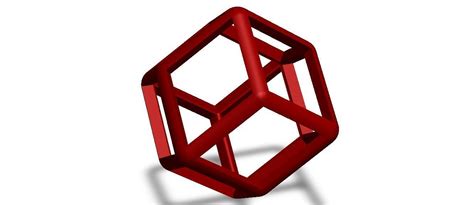Wireframe Shape Rhombic Dodecahedron 3d Model 3d Printable Cgtrader