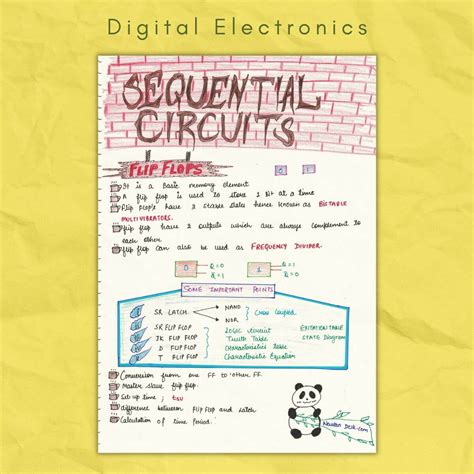 Digital Electronics Notes Color Handwritten Electronic Notes Pdf