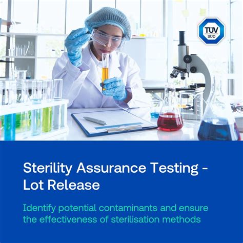 Sterility Assurance Testing For Medical Devices TÜv SÜd