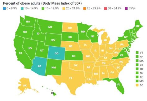 Cdc Map Obesity And Diabetes Cdc Map Obesity And Diabetes Scaled