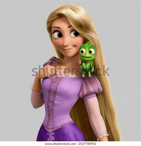 Rapunzel Pascal Images White Background Ai Generated Image 2527740953