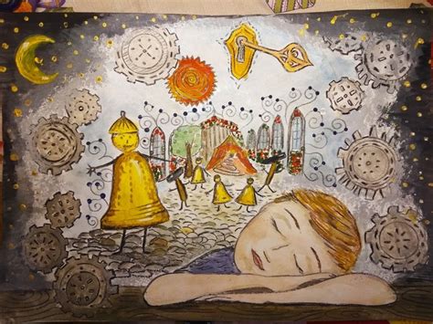 23 идеи для рисунков Легкие городок в табакерке