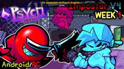 Vs Impostor V4 Psych Engine Port Week 1 Mod For Friday Night Funkin