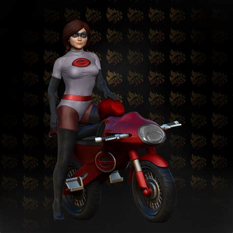 Elastigirl Helen Parr 3d Model 3d Printable Cgtrader