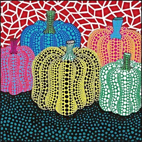 Pumpkins By Yayoi Kusama Rpolkadot