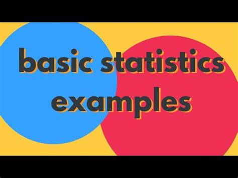 Free Video Basic Statistics Examples From Michael Penn Class Central