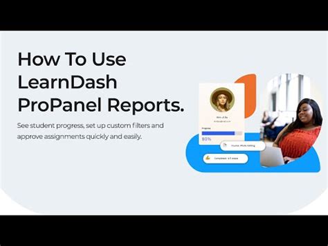 How To Use LearnDash ProPanel Reports YouTube