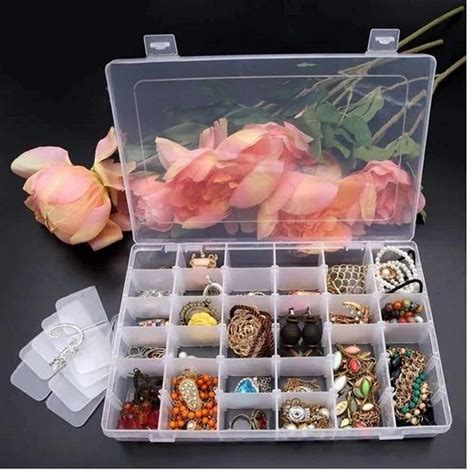 Rectangular Plastic 36 Grid Jewellery Box At ₹ 72 Piece In Surat Id 26187439112