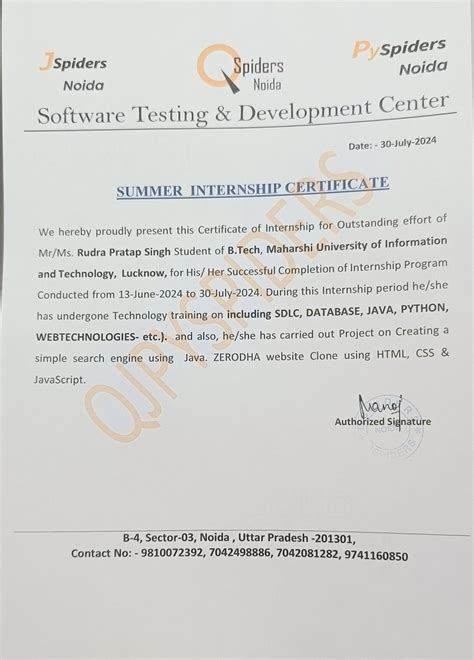 Rudra Pratap Singh On Linkedin Qspider