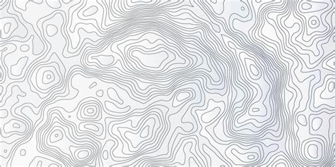 Premium Photo Topographic Line Contour Map Background Geographic Grid Map Abstract White