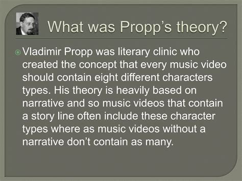 Vladimir Propp Ppt