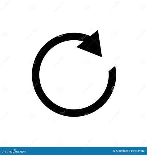 Reload Icon Refresh Vector Reset Illustration Symbol Stock Vector Illustration Of Load