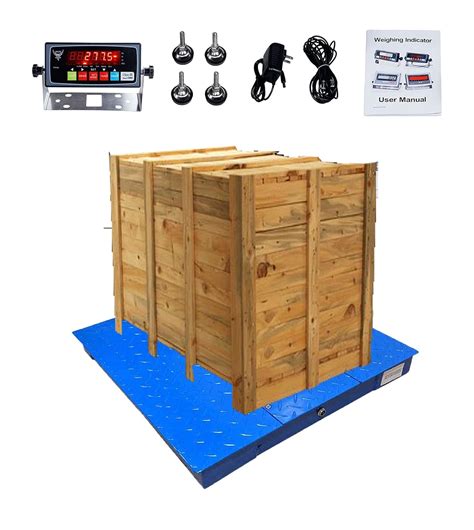 Pec Industrial Floor Scale Accurate Digital Pallet