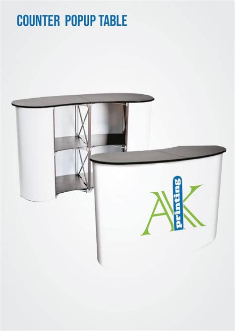 popup table aandk printing