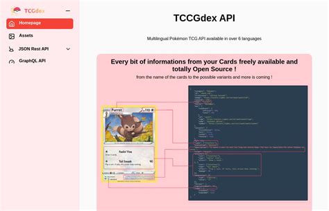 tcgdex api apislist