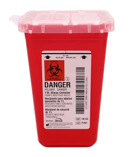 Highmark Wholecare OTC Store 1 QT Sharps Container