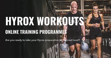 What Is Hyrox The World Series Of Fitness Racing Hyrox Workouts