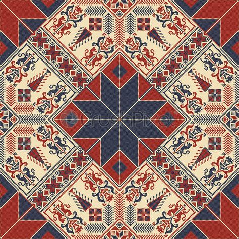 Tatreez Pattern 98 Stock Vector 5359426 Crushpixel