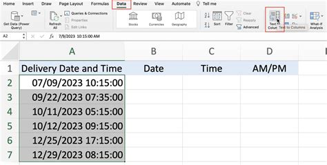How To Separate Date And Time In Excel MyExcelOnline