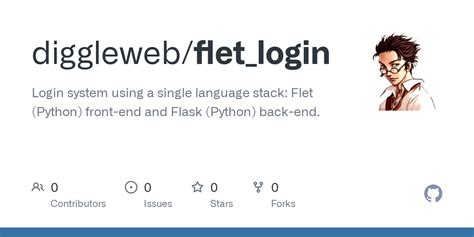 Github Digglewebfletlogin Login System Using A Single Language