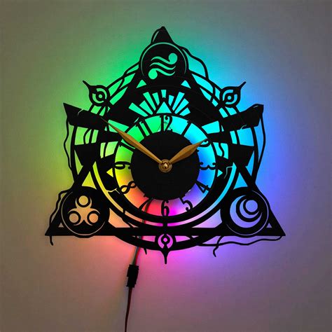Leyenda De Zelda Reloj Leyenda De Zelda Decoración Leyenda De Etsy España